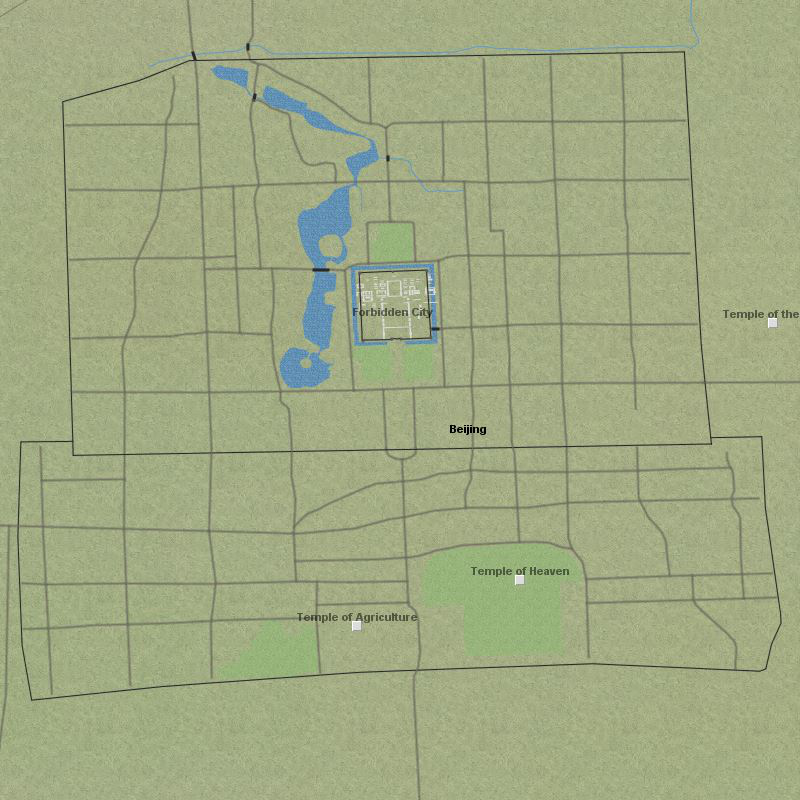 Explore Beijing in 1800AD