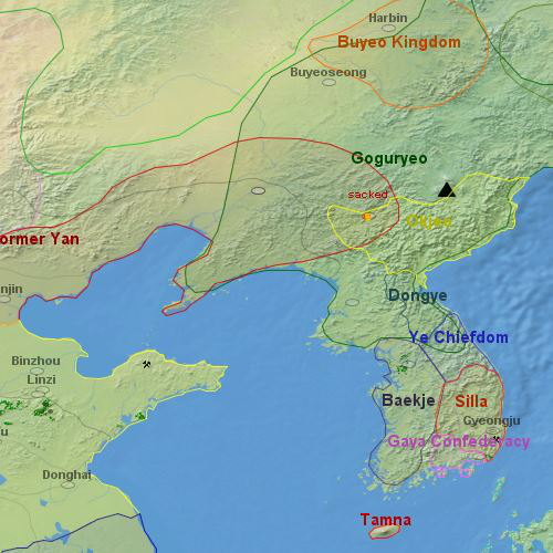 Explore Wei-Goguryeo War Map in 244AD