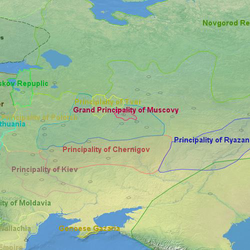 Explore Emergence of Early Russia in 1360AD