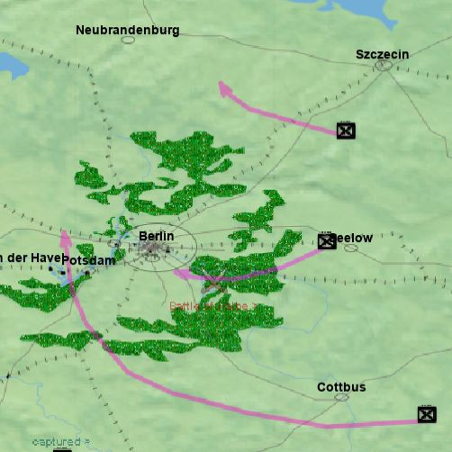 Explore The Fall of Berlin in 1945AD